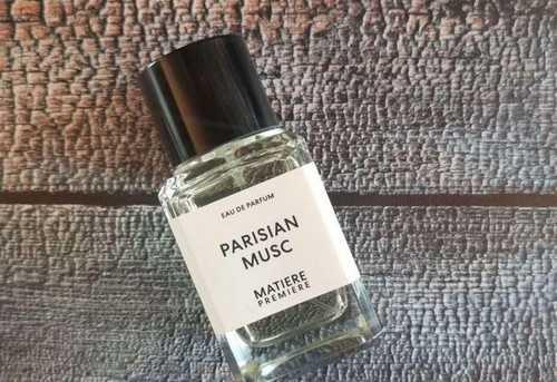 Matiere premiere Parisian Musc, распив