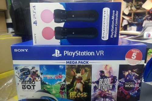 Новый Шлем Sony PS VR Mega Pack N3 с 5-ю играми