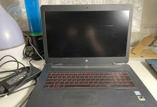 Ноутбук HP Omen 17-w201ur на запчасти