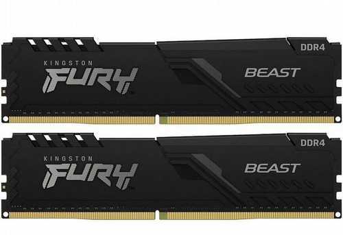 Память оперативная DDR4 64Gb (2x32Gb) Kingston Fur