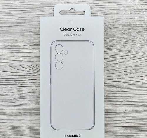 Чехол Clear Case для Samsung Galaxy A54 прозрачный