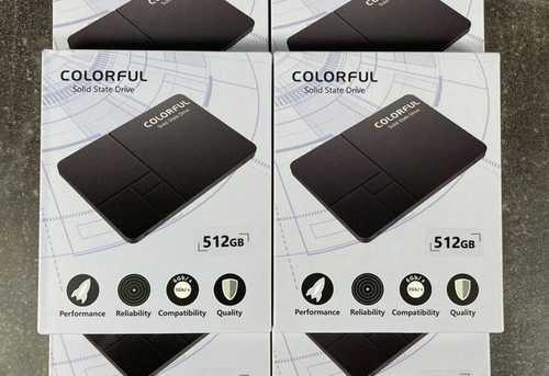 SSD накопитель Colorful SL500 2.5" 512 гб