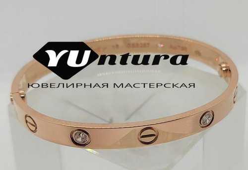Золотой браслет Cartier Love