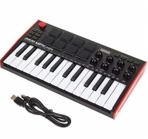 Midi клавиатура akai mpk mini mk3