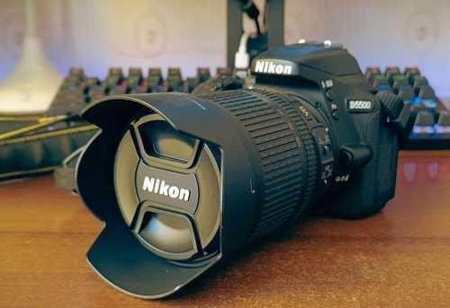Фотоаппарат Nikon D5500 kit 18-105 + 50mm f\1.8