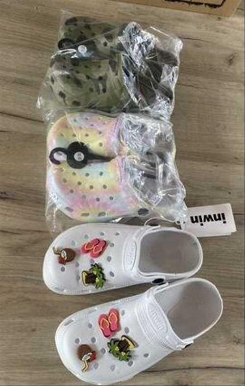 Шлепанцы кроксы детские