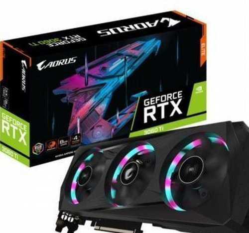 Видеокарта Gigabyte aorus elite rtx 3060 Ti 8 gb