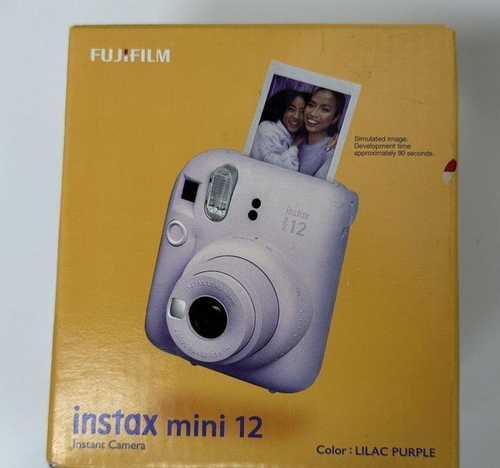 Фотоаппарат fujifilm instax mini 12