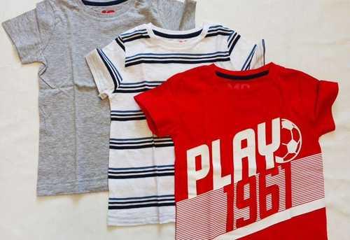 Новые Футболки Mothercare для мальчика, р. 104