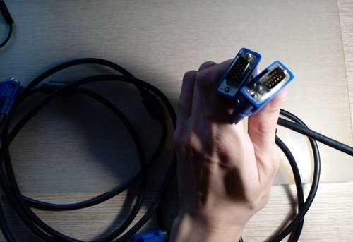 VGA кабель (оба рабочие цена за 1 шт)