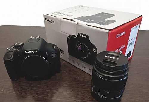 Зеркальный фотоаппарат Canon EOS 600D Kit 18-55 II