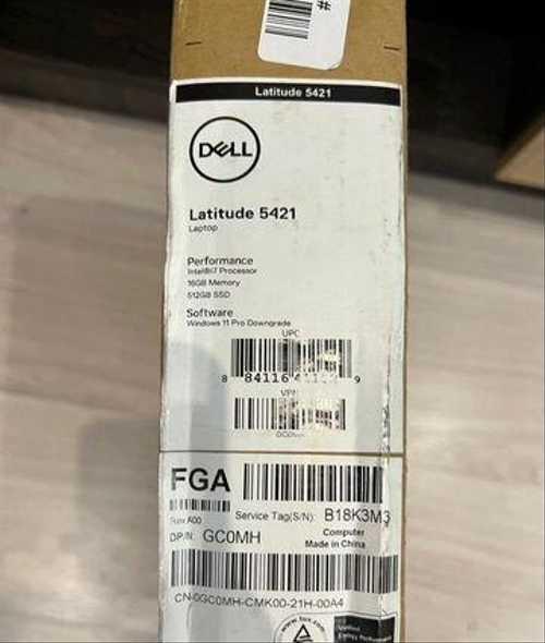 Ноутбук Dell Latitude 5421