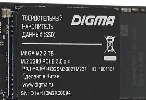 2Tb Digma Mega M2 (dgsm3002TM23T)