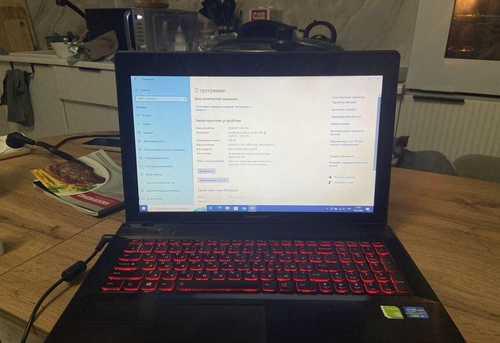 15.6" Lenovo IdeaPad Y500, 256 ГБ, Core i5-3230M, RAM 6 ГБ, GeForce GT 750M 2 ГБ