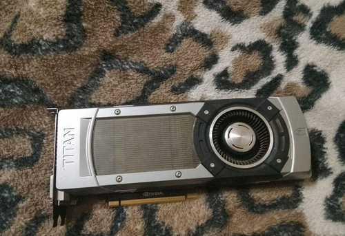 Видеокарта Nvidia GTX Titan 6GB