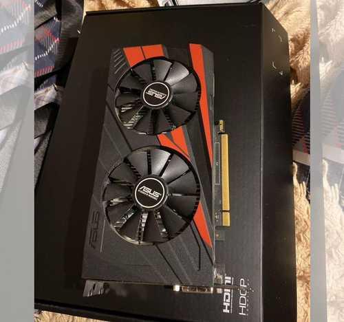 Видеокарта asus GeForce GTX 1050 Ti 4Gb