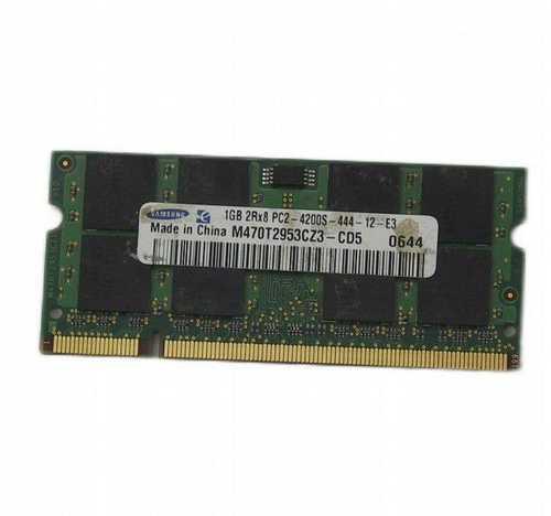 Оперативная память sodimm 1Gb DDR2 533MHz Samsun