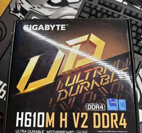 Материнская плата lga 1700 h610m h v2 ddr4