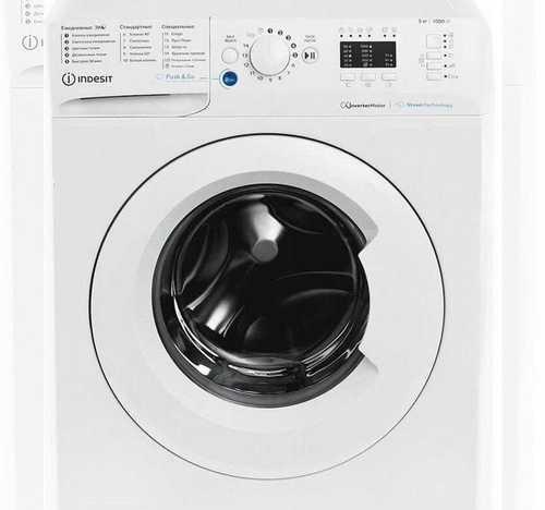 Стиральная машина Indesit bwsa 5109 WWV, белый