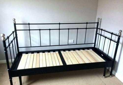 Кровать двухспальная металлическая IKEA Стелвик