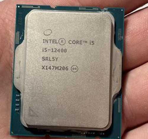 Процессор intel core i5 12400