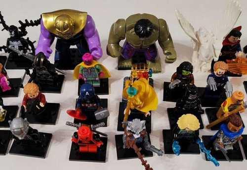 Фигурки Marvel аналог Lego