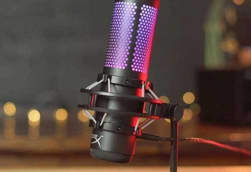 HyperX QuadCast S Студийный микрофон