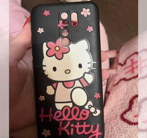 Чехол redmi 9 hello kitty