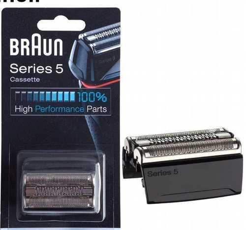 Сетка для бритвы Braun 52B Series 5, черная 816262