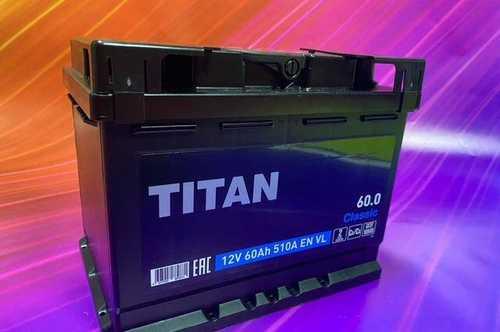 Аккумулятор Титан 60 ач 510а