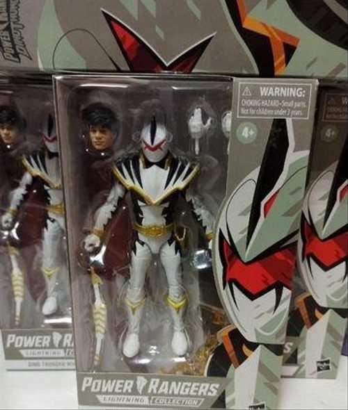 Фигурка Lightning Collection Dino Thunder White Ra
