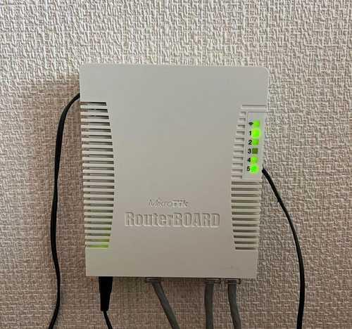 Wi-Fi роутер MikroTik RB951Ui-2HnD