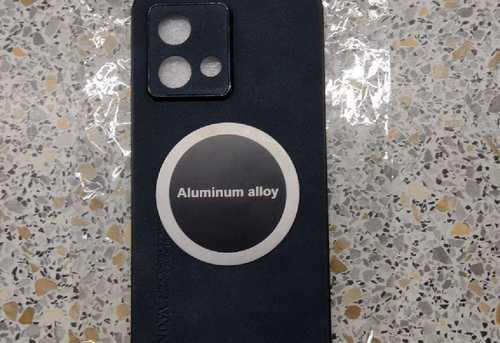 Защитный чехол кожаный на Motorola g 84 5g