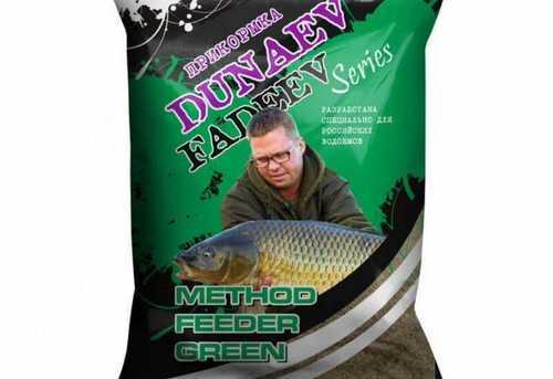 Прикормка Dunaev Fadeev 1кг Feeder method green