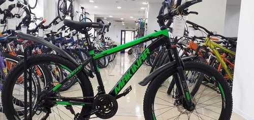 Велосипед Makinar 26 черный зеленый