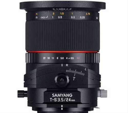 Samyang 24mm f/3.5 ED AS UMC Tilt-Shift Sony E