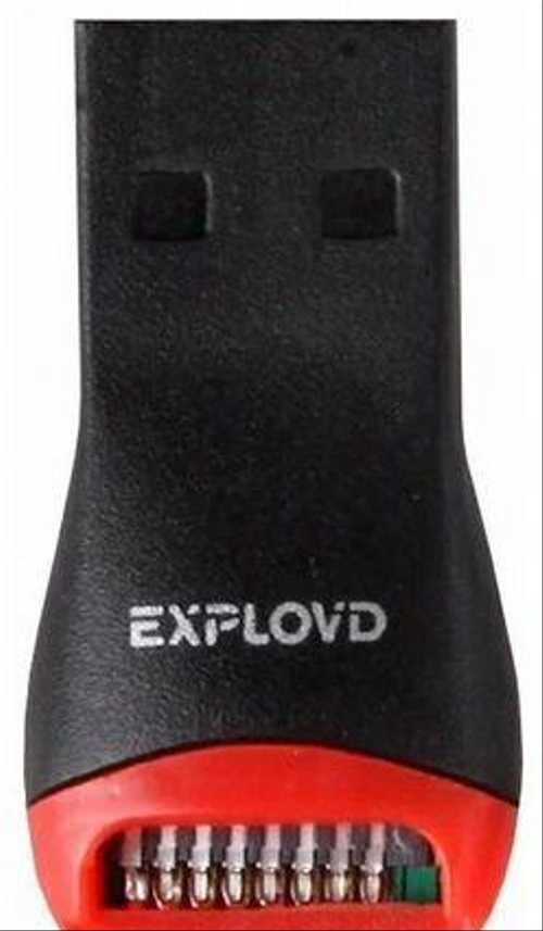 Кардридер Exployd для microSD, EX-AD-265, USB 2.0