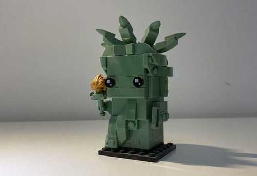 Lego Statue Of Liberty brick heads