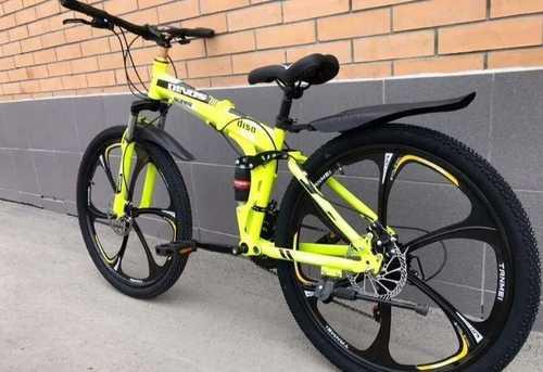 Горный велосипед с литыми Желтый