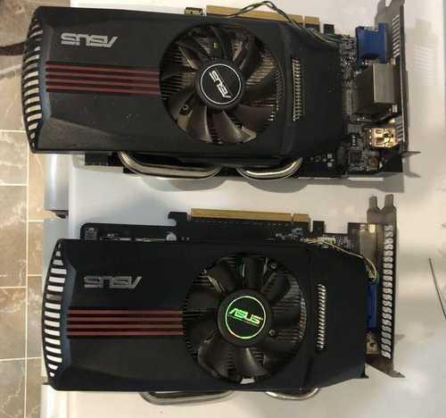 Видеокарты 650 и 550ti
