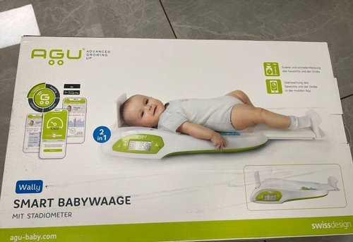 Детские весы Agu Baby электронные с ростомером