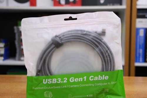 3.2 Gen1 USB-A to Type-C кабель для Oculus Link 5м