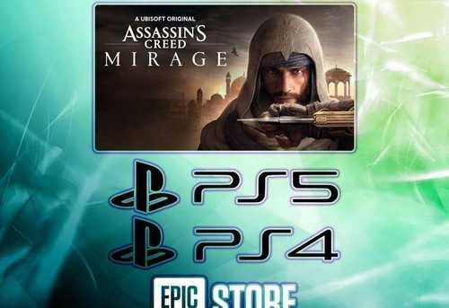 Assassins Creed Mirage PS 4/5 и EpicGames