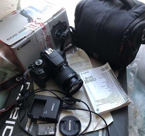 Canon 2000d пробег 3т.к