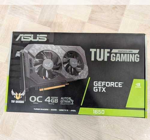 Видеокарта nvidia GeForce GTX 1650 Asus tuf gaming