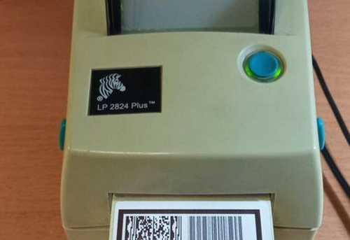 Принтер этикеток Zebra lp 2824 plus