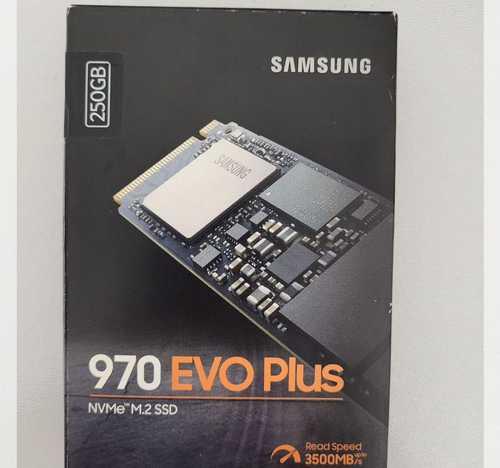 SSD накопитель Samsung 970 EVO Plus 250GB M.2