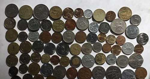 73 монеты с изображением животных без повторов