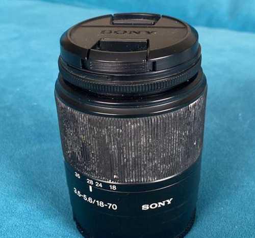 Объектив Sony 18-70 3.5-5.6 sam на sony a