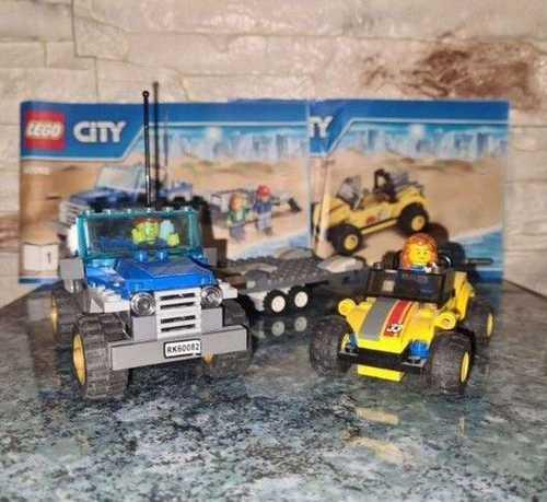Lego city 60082 Перевозчик песчаного багги